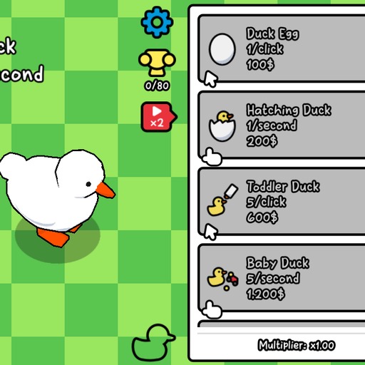 Duck Duck Clicker 3D | Play free online clicker games